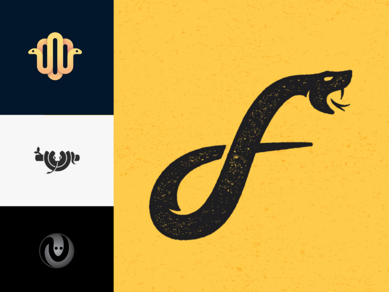 40+ Amazing Snake Logos - Inkyy