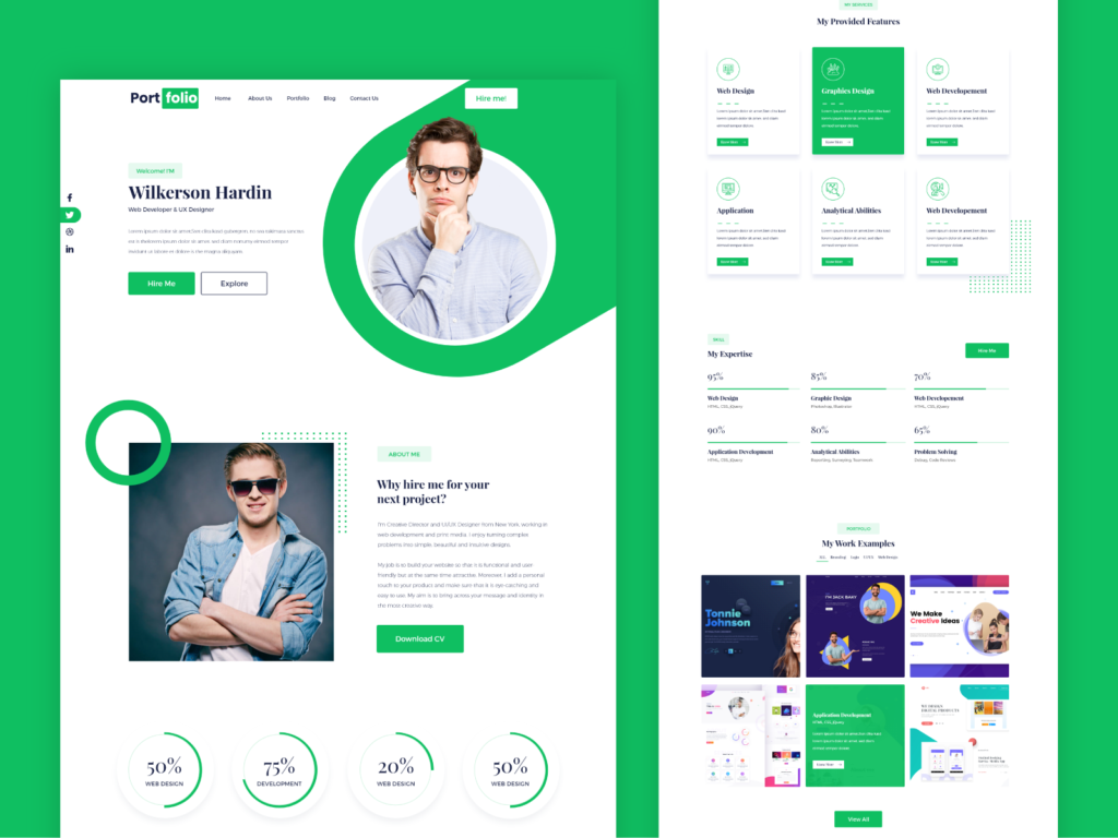 Adobe Xd Template Web Free Templates Printable Download