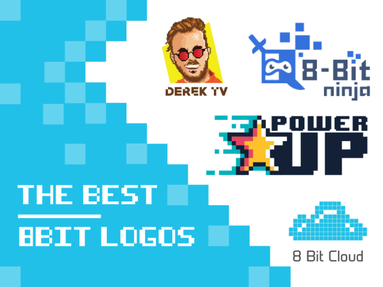 15+ Top 8-bit Logos for Inspiration - Inkyy