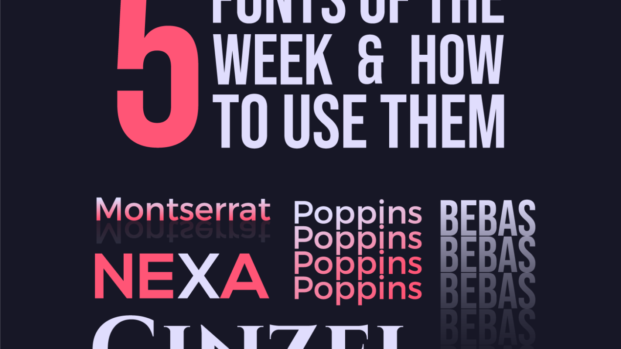 Fonts - Best Fonts for Moder Web Design - Inkyy